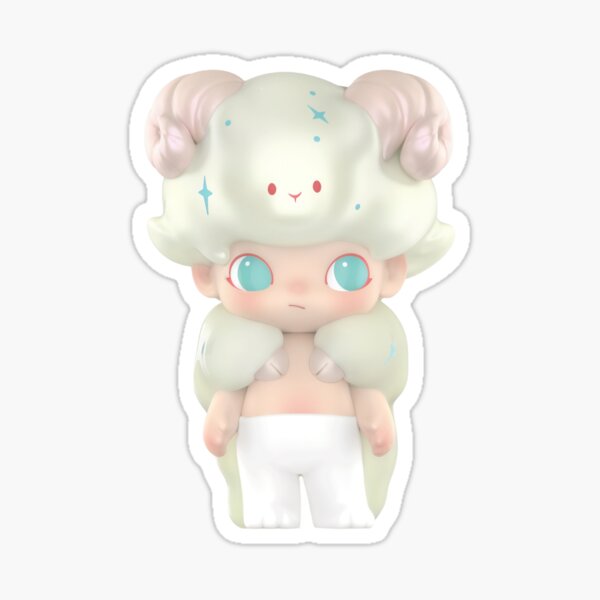 Dimoo Zodiac Series Aries ♡" Sticker for Sale by lexiecharmz | Redbubble
