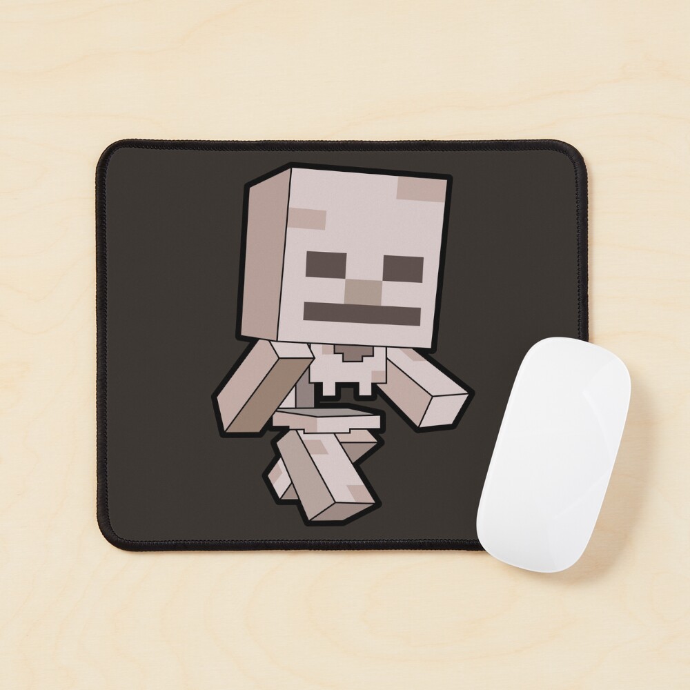 "Minecraft Skeleton Cute Hostile Mob Character" Sticker for Sale by ...