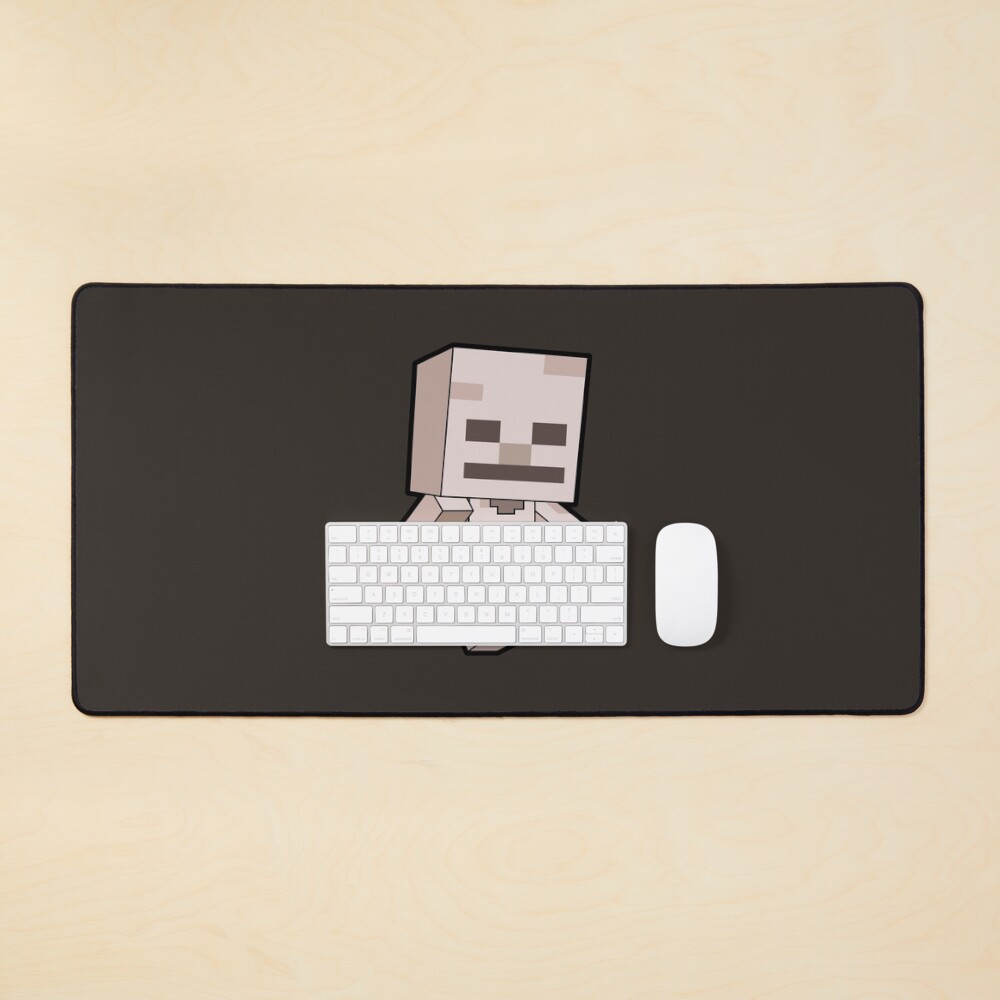 "Minecraft Skeleton Cute Hostile Mob Character" Sticker for Sale by ...