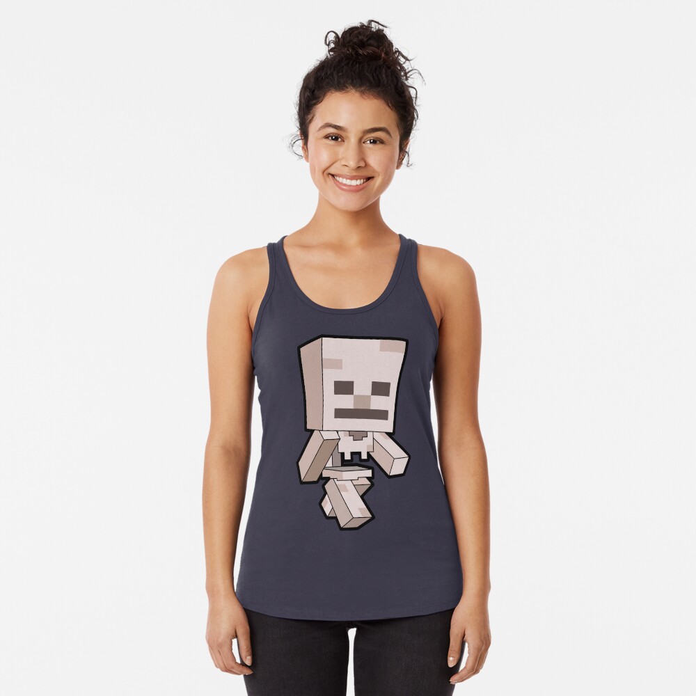 "Minecraft Skeleton Cute Hostile Mob Character" Sticker for Sale by ...