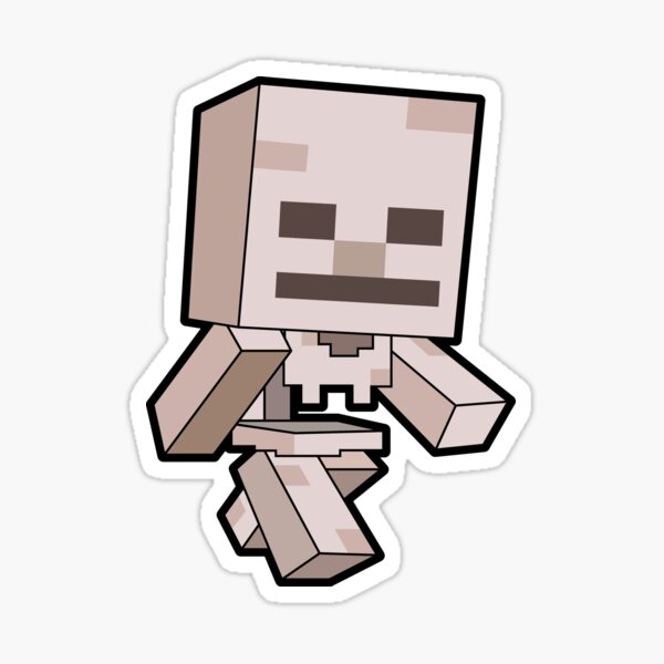Minecraft Cute Skeleton