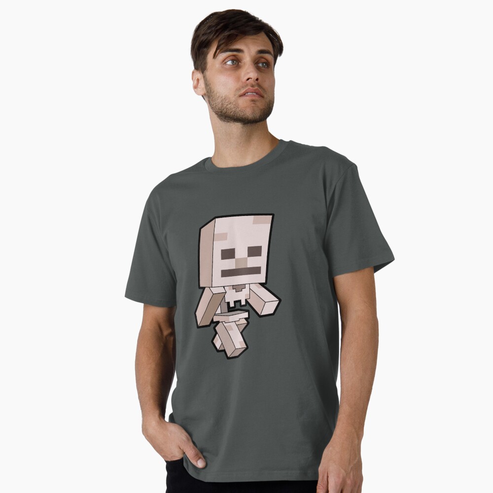 "Minecraft Skeleton Cute Hostile Mob Character" Sticker for Sale by ...