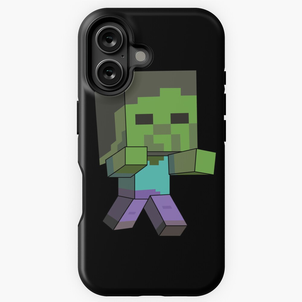 "Minecraft Zombie Cute Hostile Mob Character" Sticker for Sale by ...