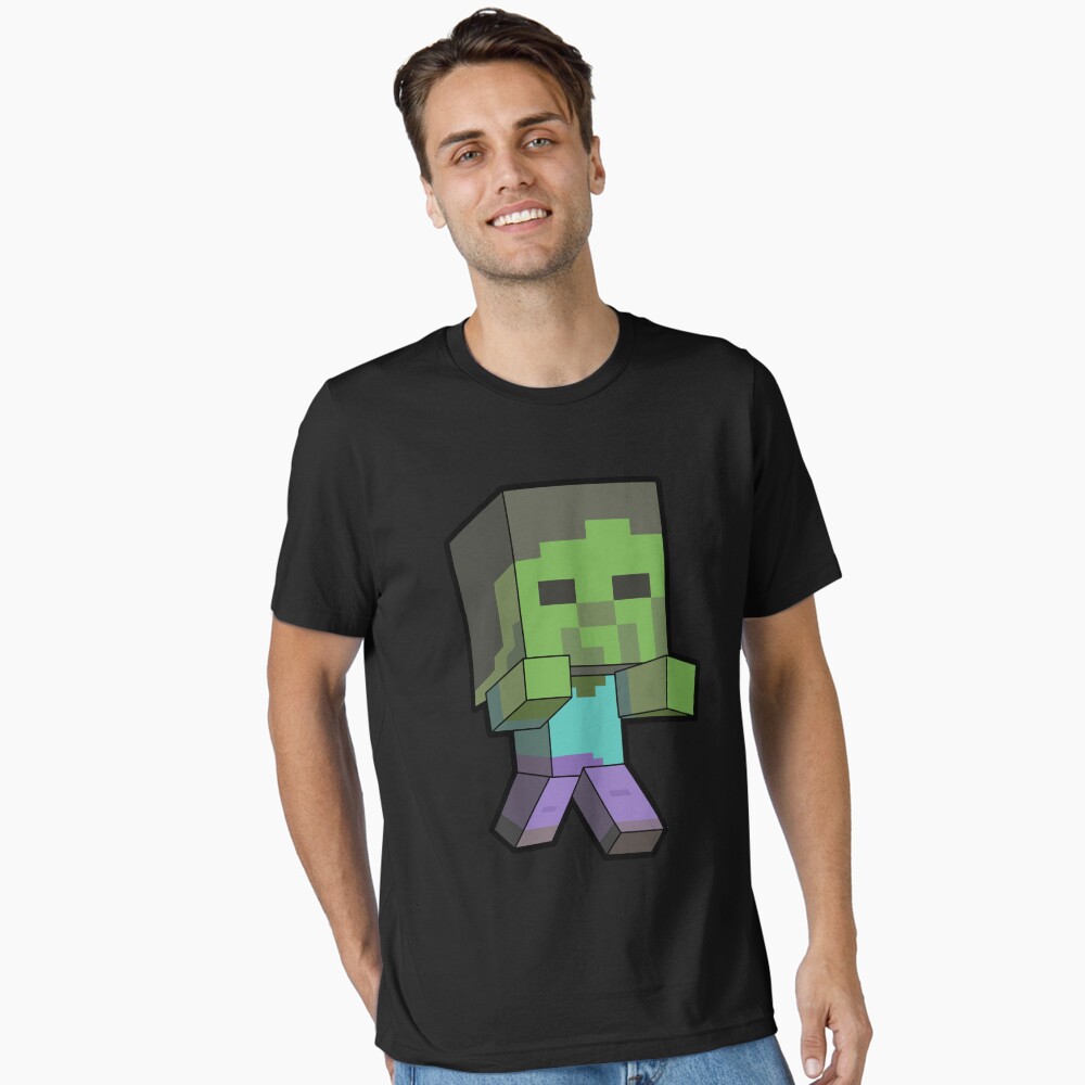 "Minecraft Zombie Cute Hostile Mob Character" Sticker for Sale by ...