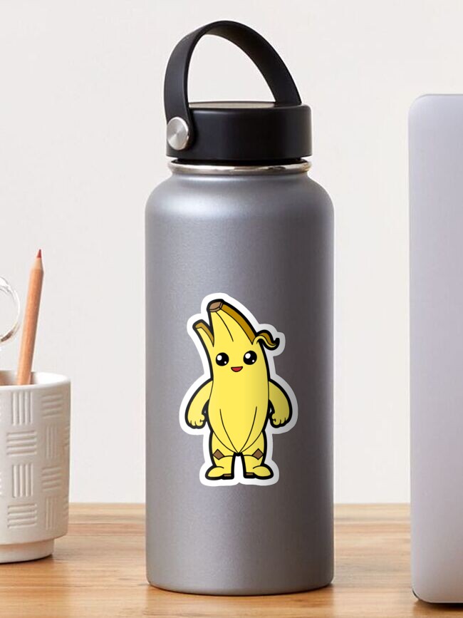 "Banana Battle Royale Character" Sticker for Sale by BurgerBites ...