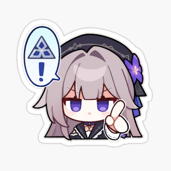 "Herta Sticker #1 Honkai Star Rail" Sticker by Demray | Redbubble