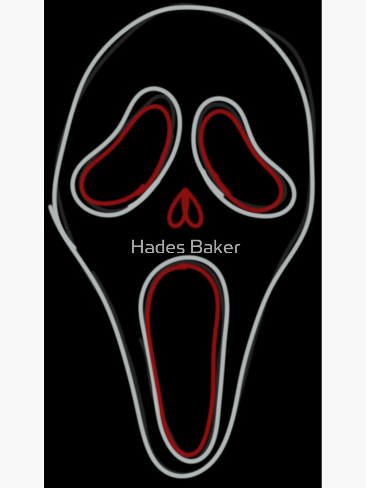 "neon scream" Sticker for Sale by SnowJade | Redbubble