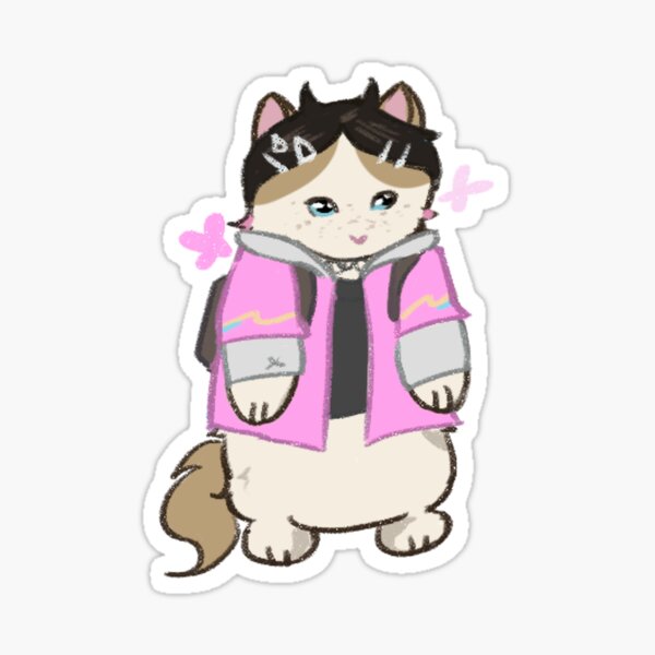 "Clove Cat" Sticker by saturnozart | Redbubble