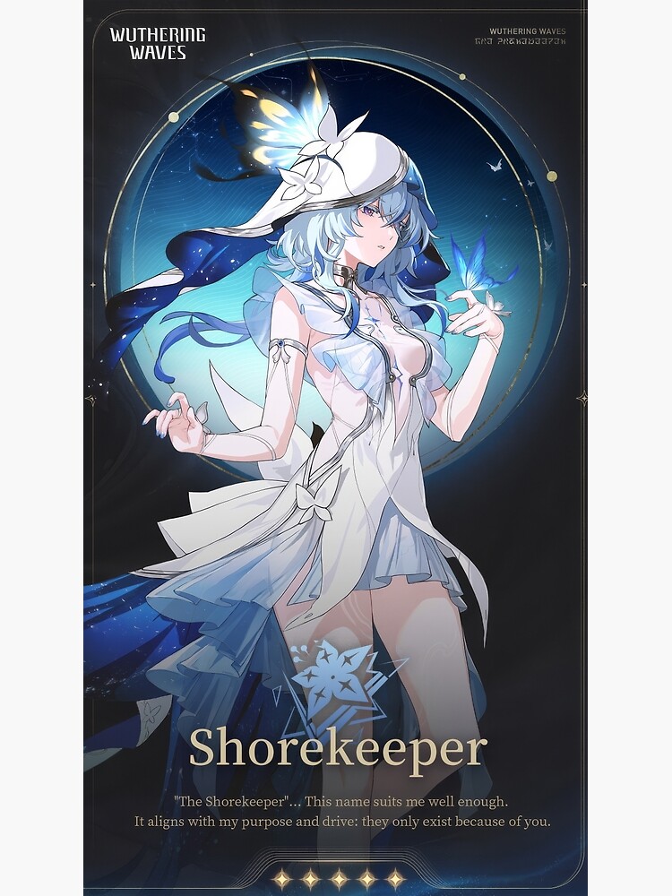 "The Shorekeeper Official Poster Wuthering Waves" Poster by Demray ...