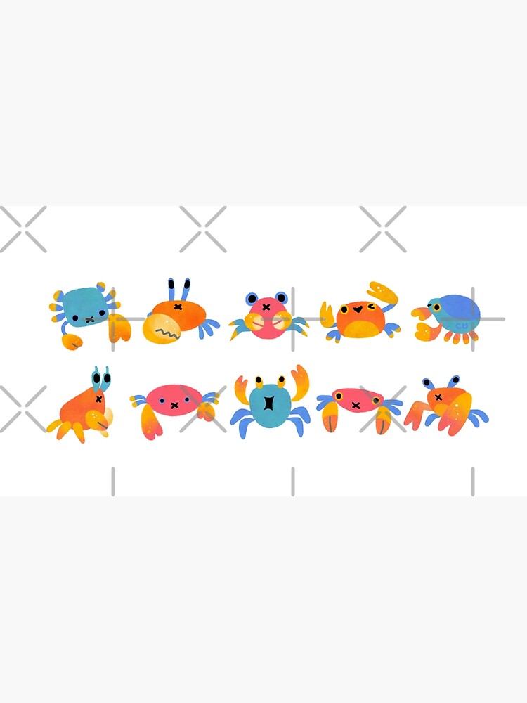"Crab" Art Print by pikaole | Redbubble