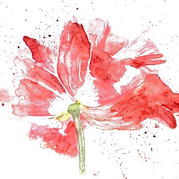 "Poppy Explosion" Sticker for Sale by Love-All-Kind | Redbubble