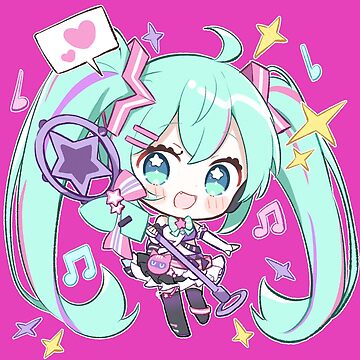 "Hatsune Miku - Muse Dash" Sticker for Sale by MuseMelody | Redbubble