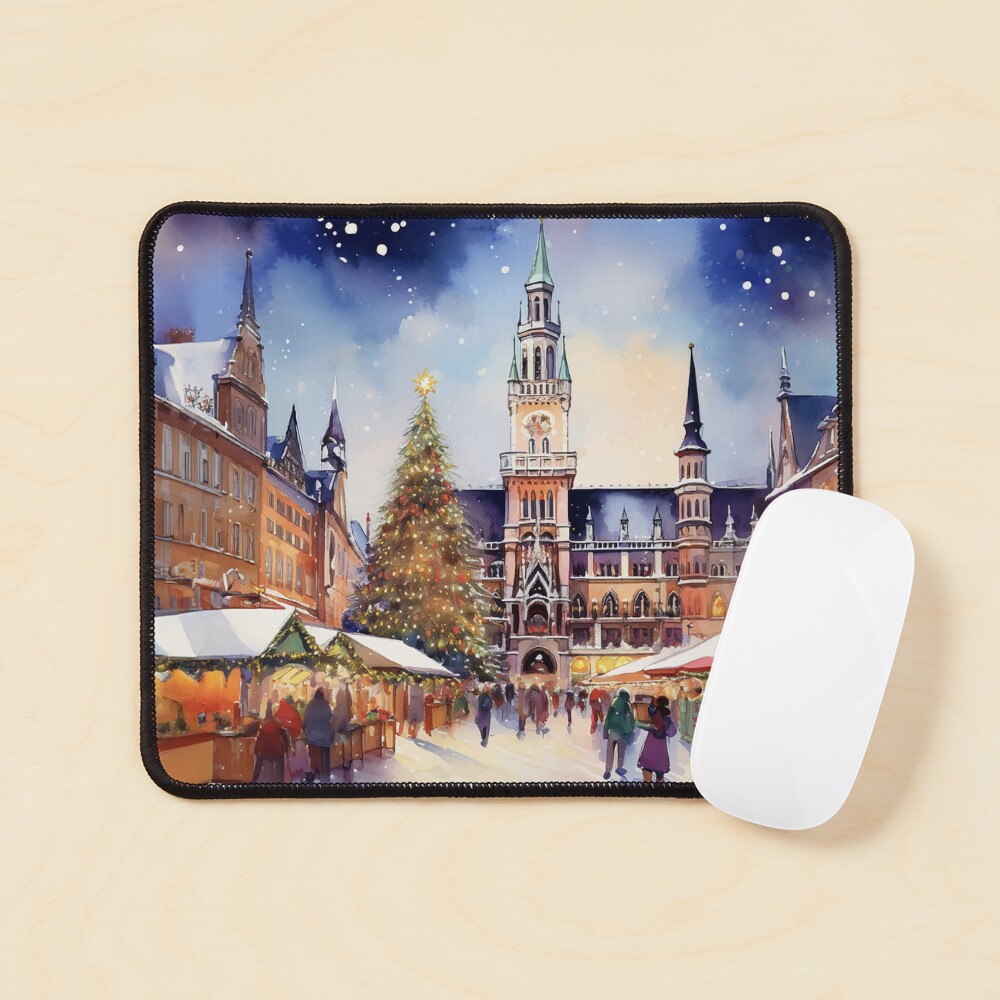"Christmas in Munich Marienplatz Germany" Sticker for Sale by ...