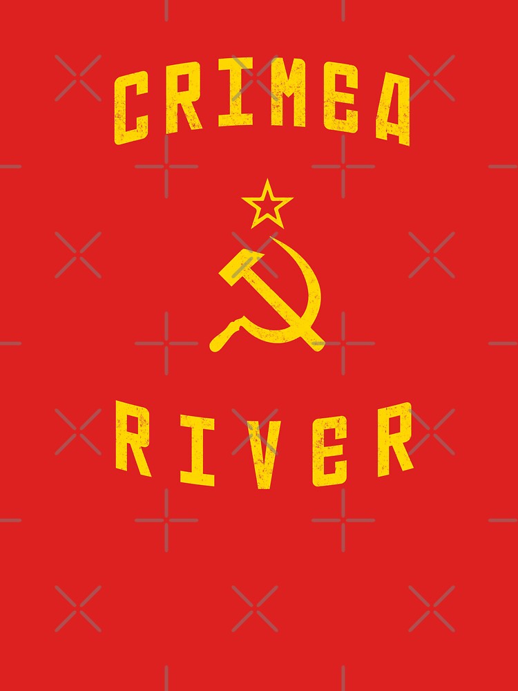 "Crimea River" T-shirt for Sale by Primotees | Redbubble | russia t ...