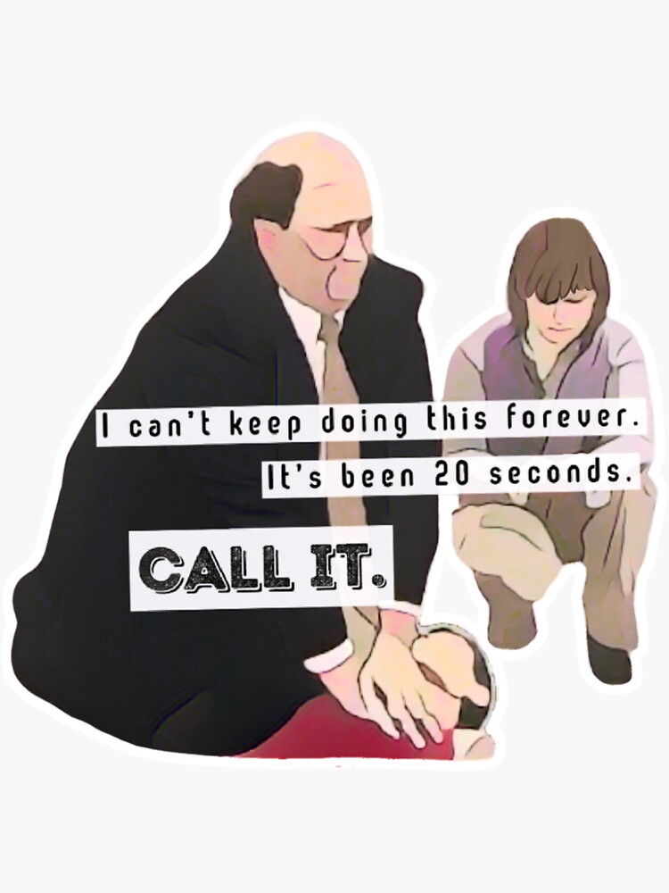 "Kevin CPR" Sticker for Sale by Nursejackidraw | Redbubble