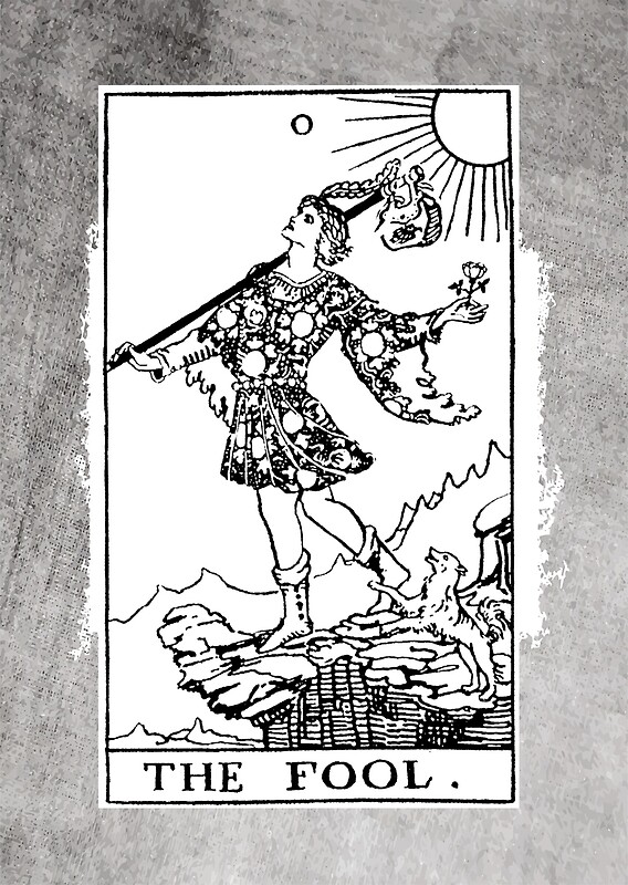 "Tarot / The Fool / Rider Waite" by tanabe | Redbubble
