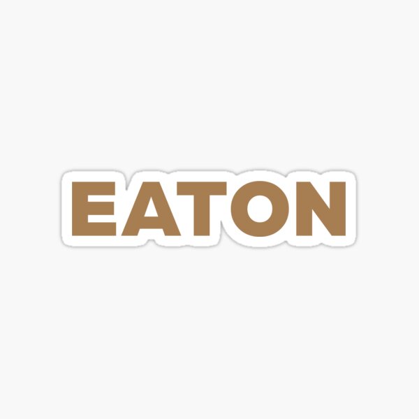 "Eaton Vintage 01" Sticker by ChloeFortin15 | Redbubble