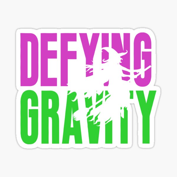 "Defying Gravity Wicked Musical" Sticker for Sale by ArtByGhaada ...