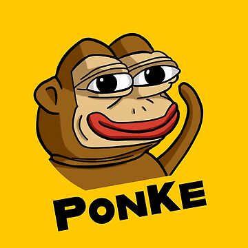 "Ponke Crypto Meme Coin" Sticker for Sale by CryptooBull | Redbubble