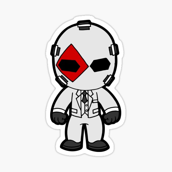 "Wildcard Battle Royale Character" Sticker for Sale by BurgerBites ...