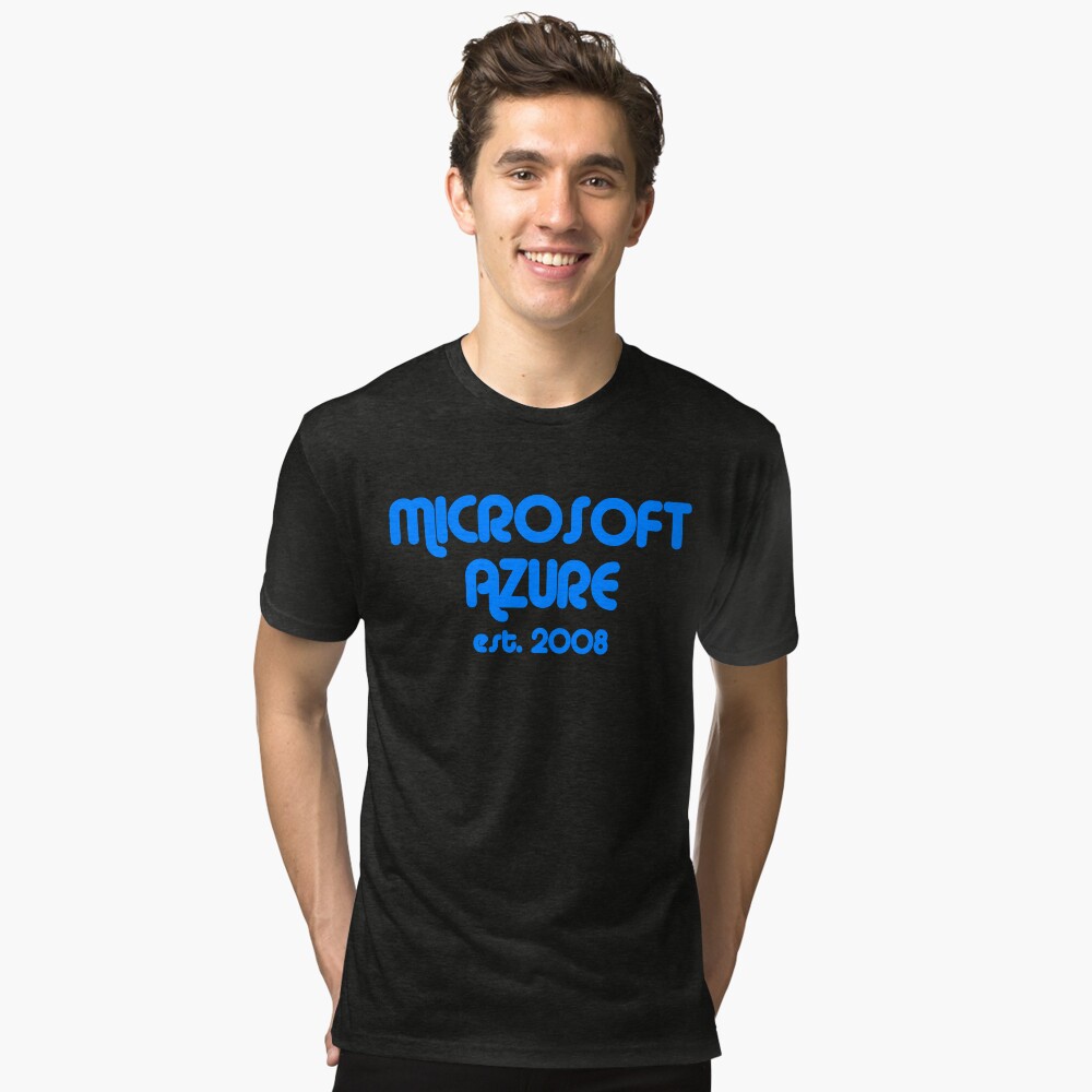 "Microsoft Azure Est. 2008 Blue" Sticker for Sale by sdavis3 | Redbubble