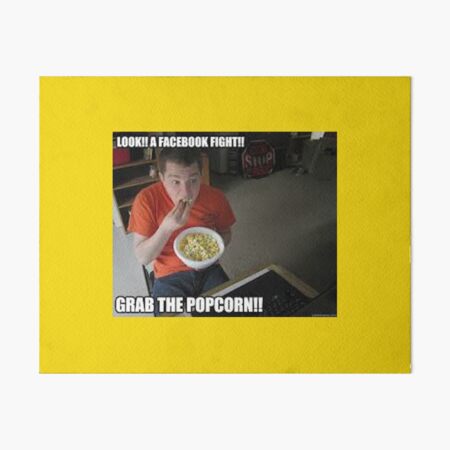 Popcorn Gevecht Meme