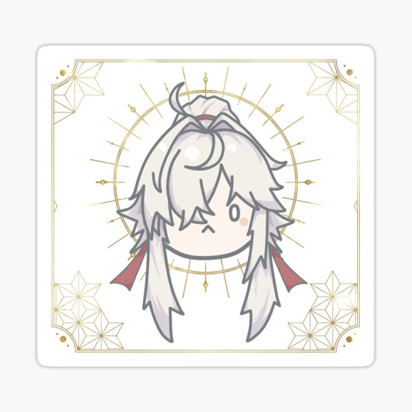 "Chibi Jingyuan Honkai Star Rail with background" Sticker for Sale by ...