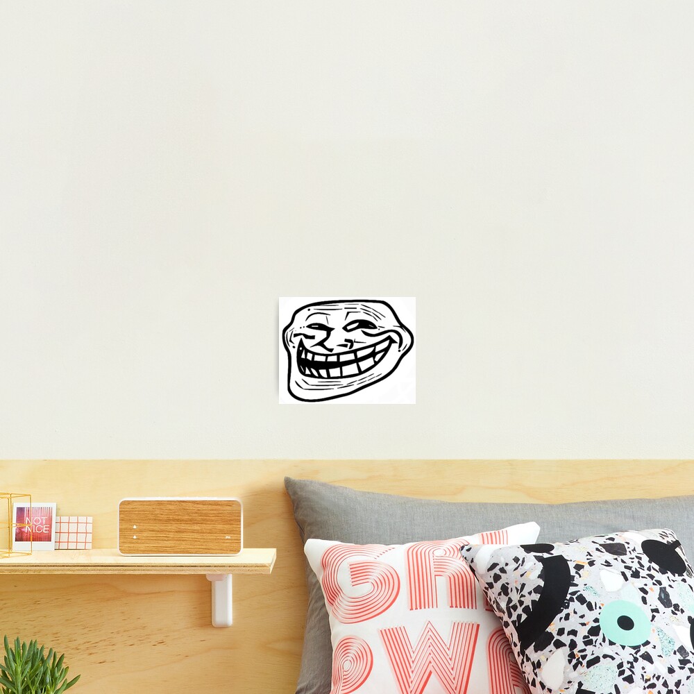 "TROLLFACE" Poster by Fantasign | Redbubble
