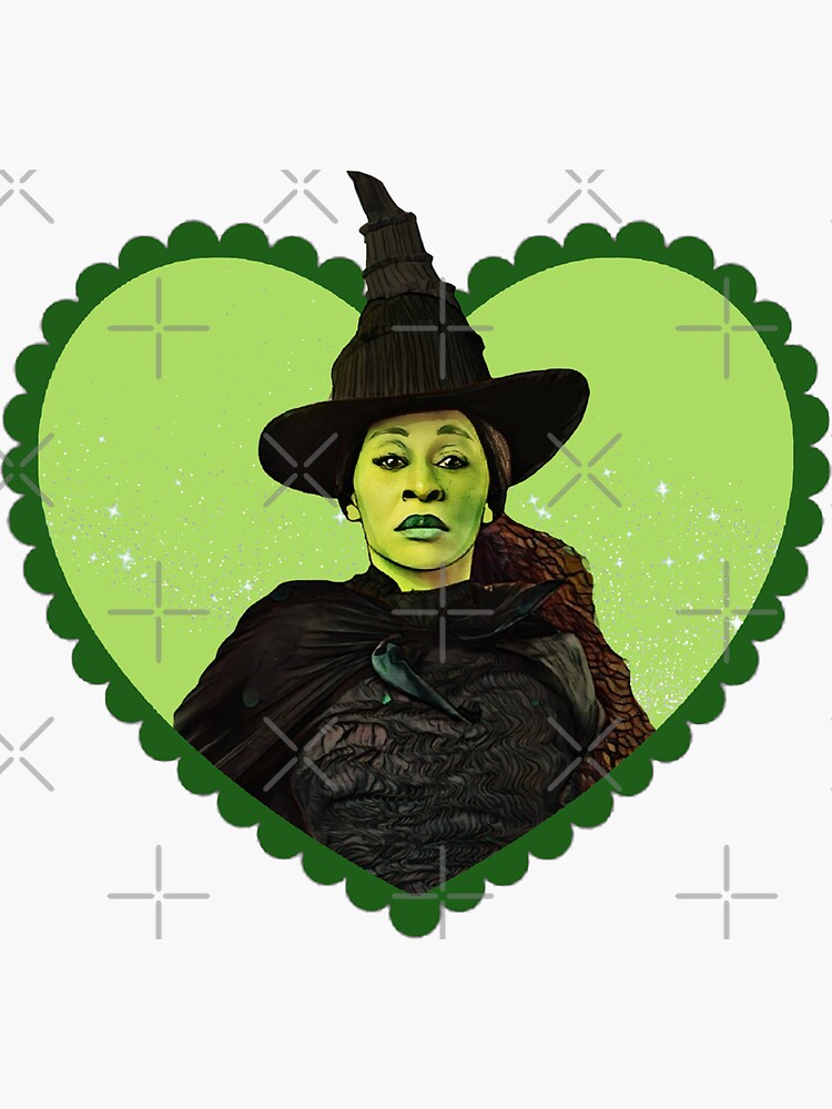 "Wicked Movie Elphaba Cynthia Erivo" Sticker for Sale by baranskini ...