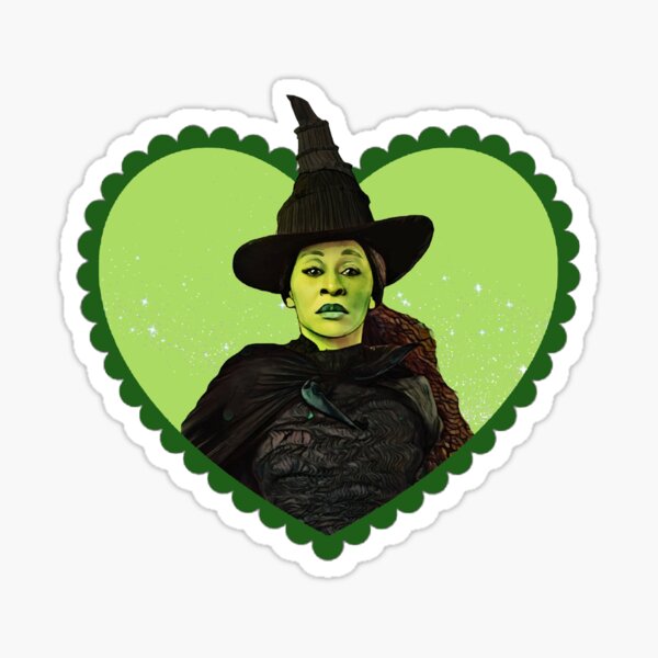 "Wicked Movie Elphaba Cynthia Erivo" Sticker for Sale by baranskini ...