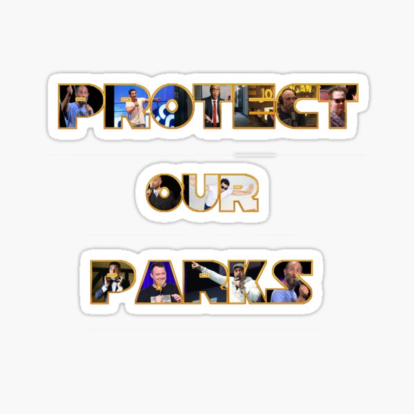 "Protect our Parks Joe Rogan" Sticker for Sale by RWBTruth | Redbubble