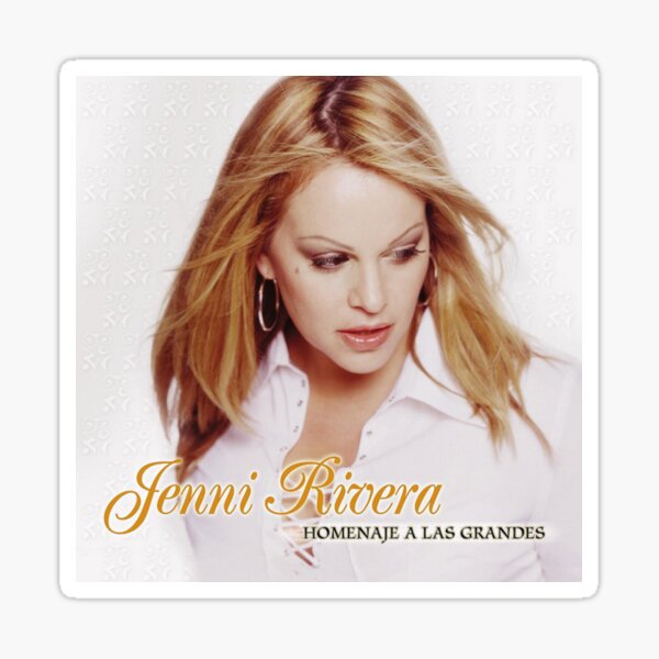 "Jenni Rivera - Homenaje a las Grandes album 2003" Sticker for Sale by ...