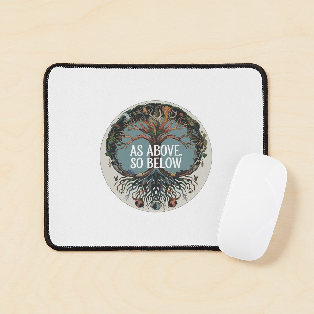 "As above so below - As within so without" Sticker for Sale by Nobow ...