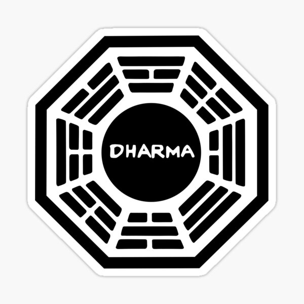 "dharma initiative " Sticker for Sale by Rusty07 | Redbubble