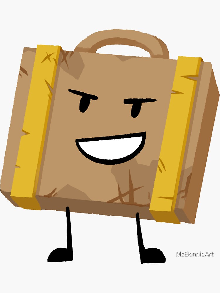 "Suitcase Inanimate Insanity (Scratched Up)" Sticker for Sale by ...