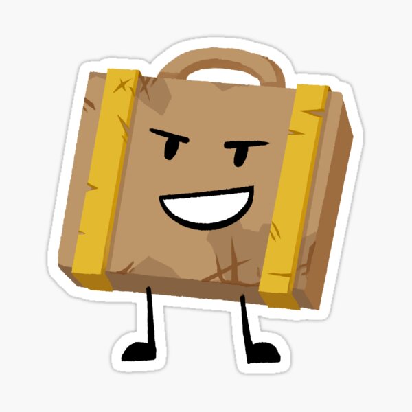 "Suitcase Inanimate Insanity (Scratched Up)" Sticker for Sale by ...