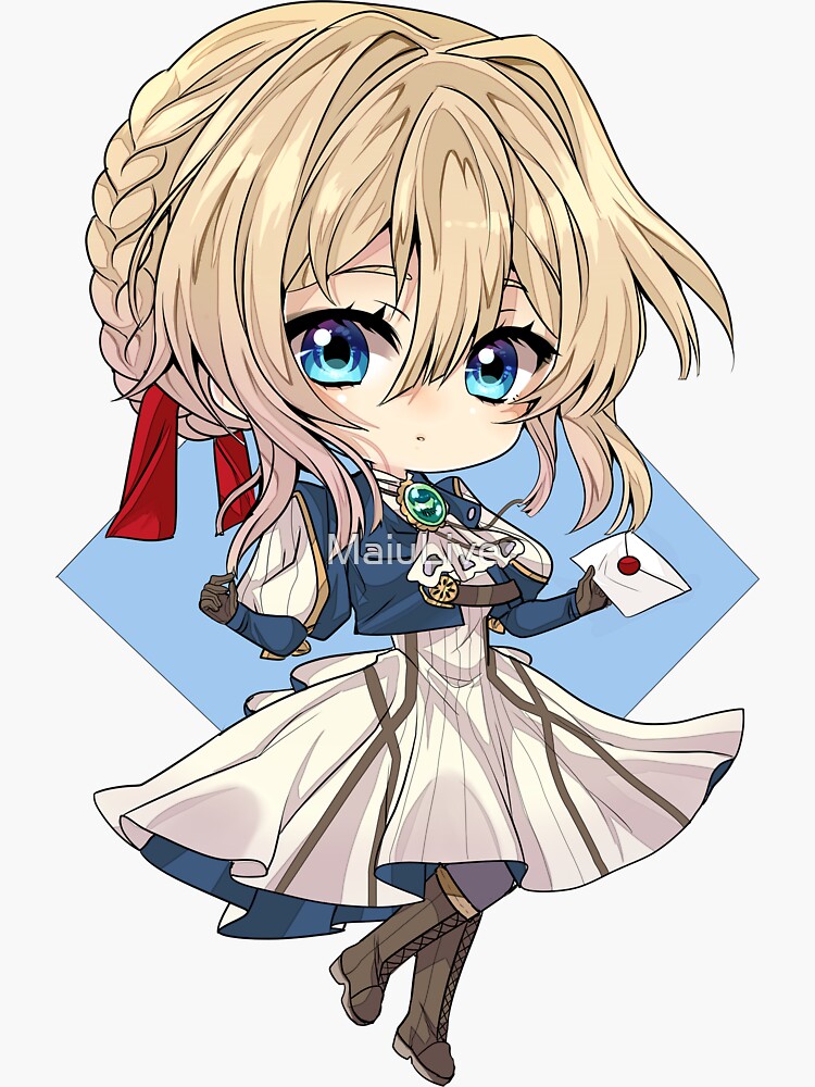"Violet evergarden stickers" Sticker for Sale by MaiuLive | Redbubble