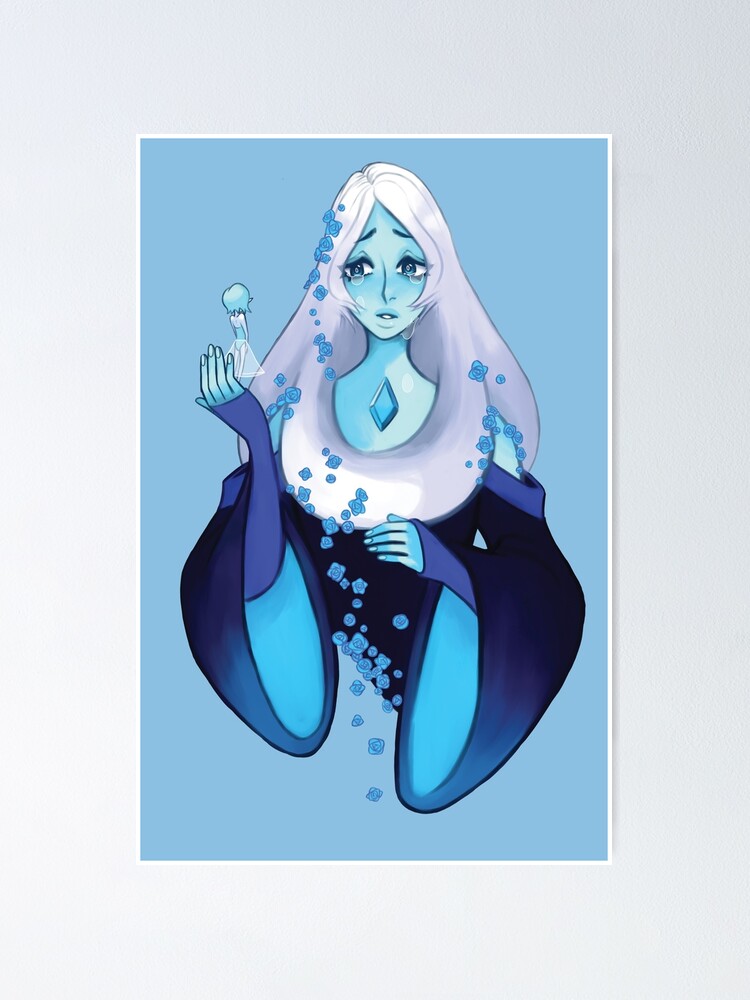 "Blue Diamond" Poster for Sale by SpaceCadetShark | Redbubble