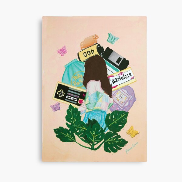 90s Inspired Art Canvas Prints | Redbubble