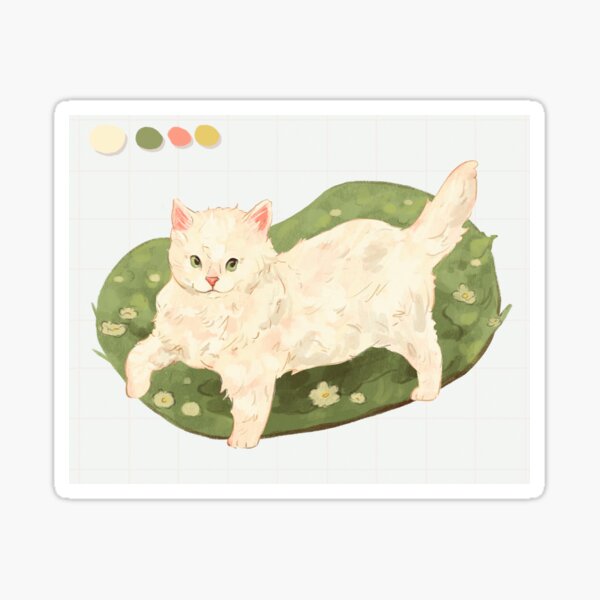"Prancing By | Cute Cat Illustration | Digital Painting Gifts for Cat ...