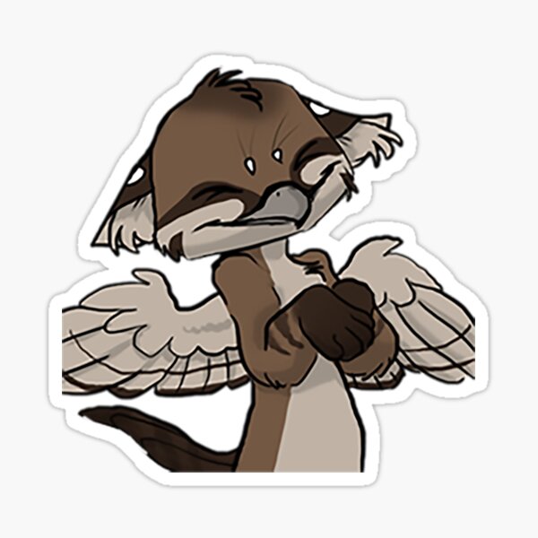 "Happy Gryphon" Sticker by kaseylsnow | Redbubble