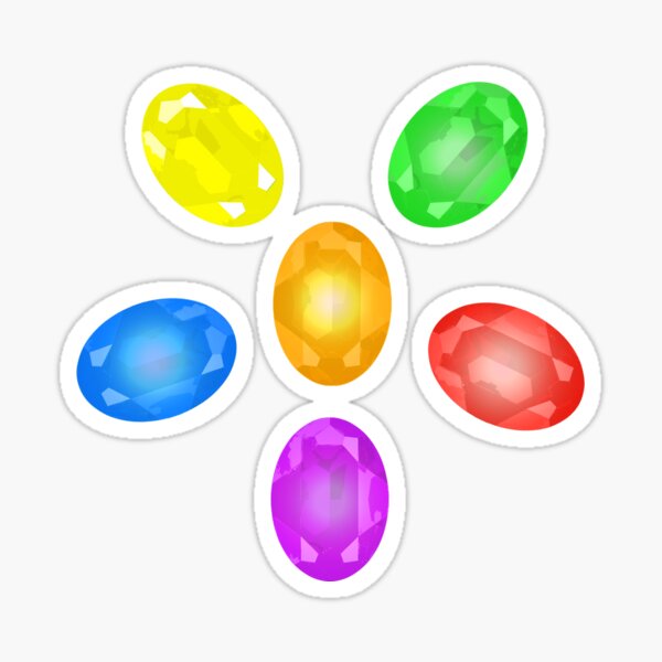 "Infinity Stones" Sticker by dfceb2qw | Redbubble