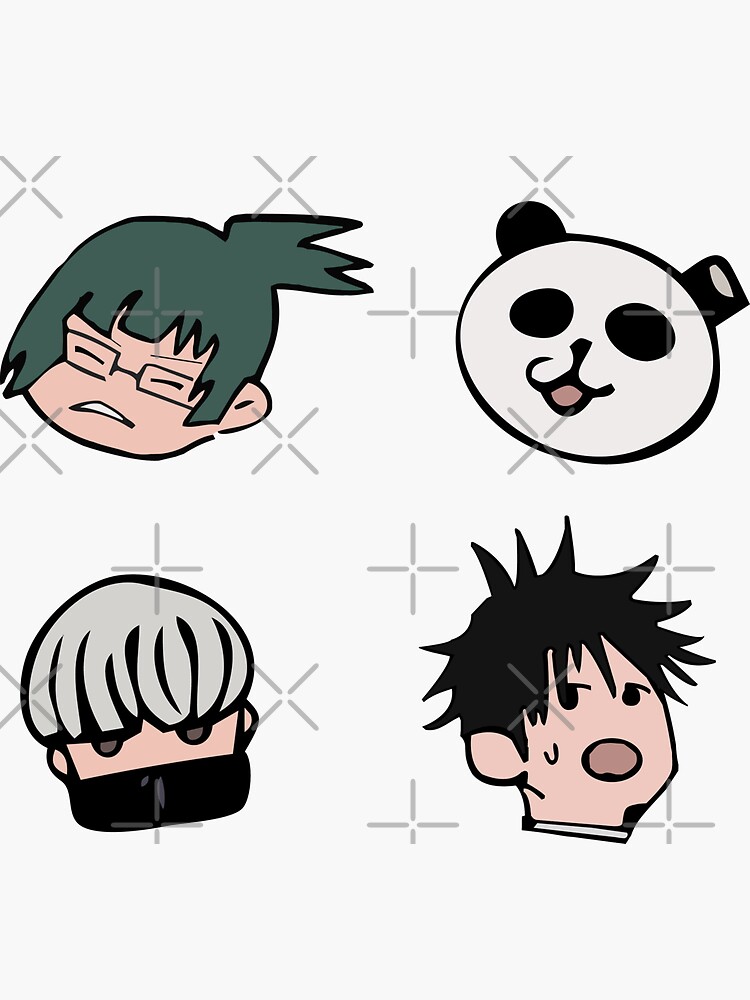 "JJK 0 sticker pack" Sticker for Sale by JutsuWear | Redbubble