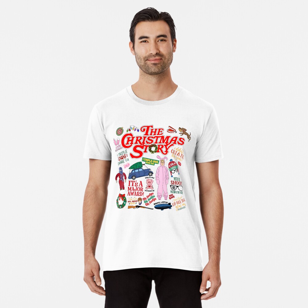 "Retro Christmas Movie Story, Christmas 90’s Movie" Sticker for Sale by ...