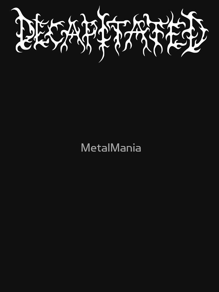 "Decapitated" Essential T-Shirt for Sale by MetalMania | Redbubble