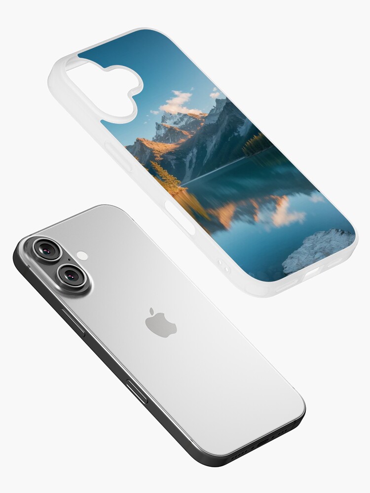 "Lake landscape " iPhone Case for Sale by vekotpu | Redbubble