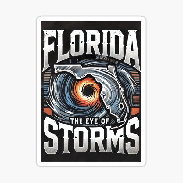 "Hurricane Milton" Sticker by RBBLSTKRZ21 | Redbubble