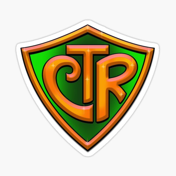 "CTR - Choose The Right LDS Mormon- Original" Sticker for Sale by ...