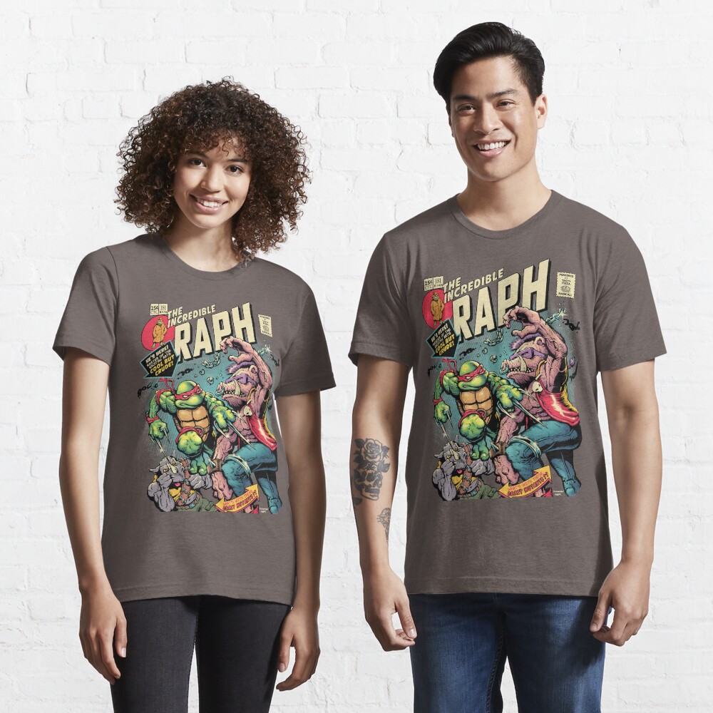 "Incredible Raph" T-shirt for Sale by donovanalex | Redbubble | tmnt t ...