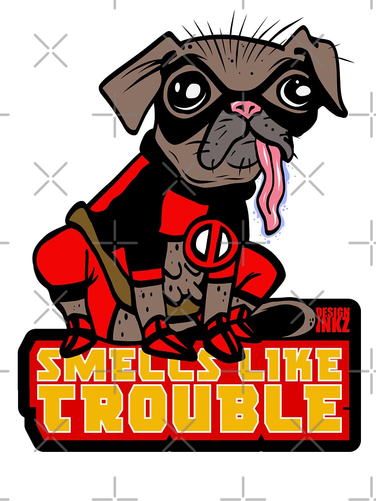 "Smells Like Trouble" Kids T-Shirt for Sale by DesignInkz | Redbubble